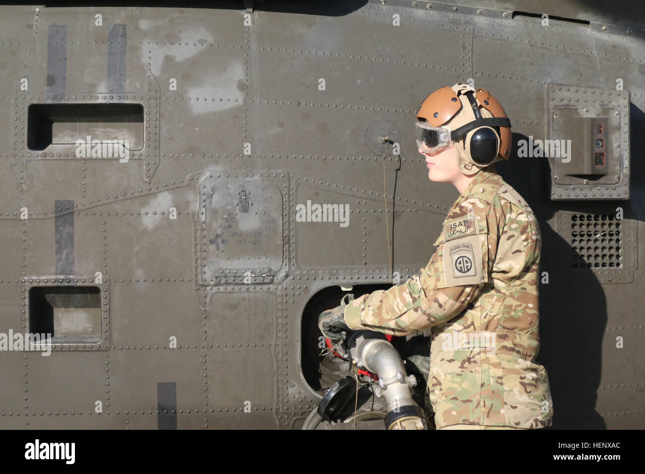 Spc. Elizabeth Greenway, motor transport operator, Echo Company, 1st ...