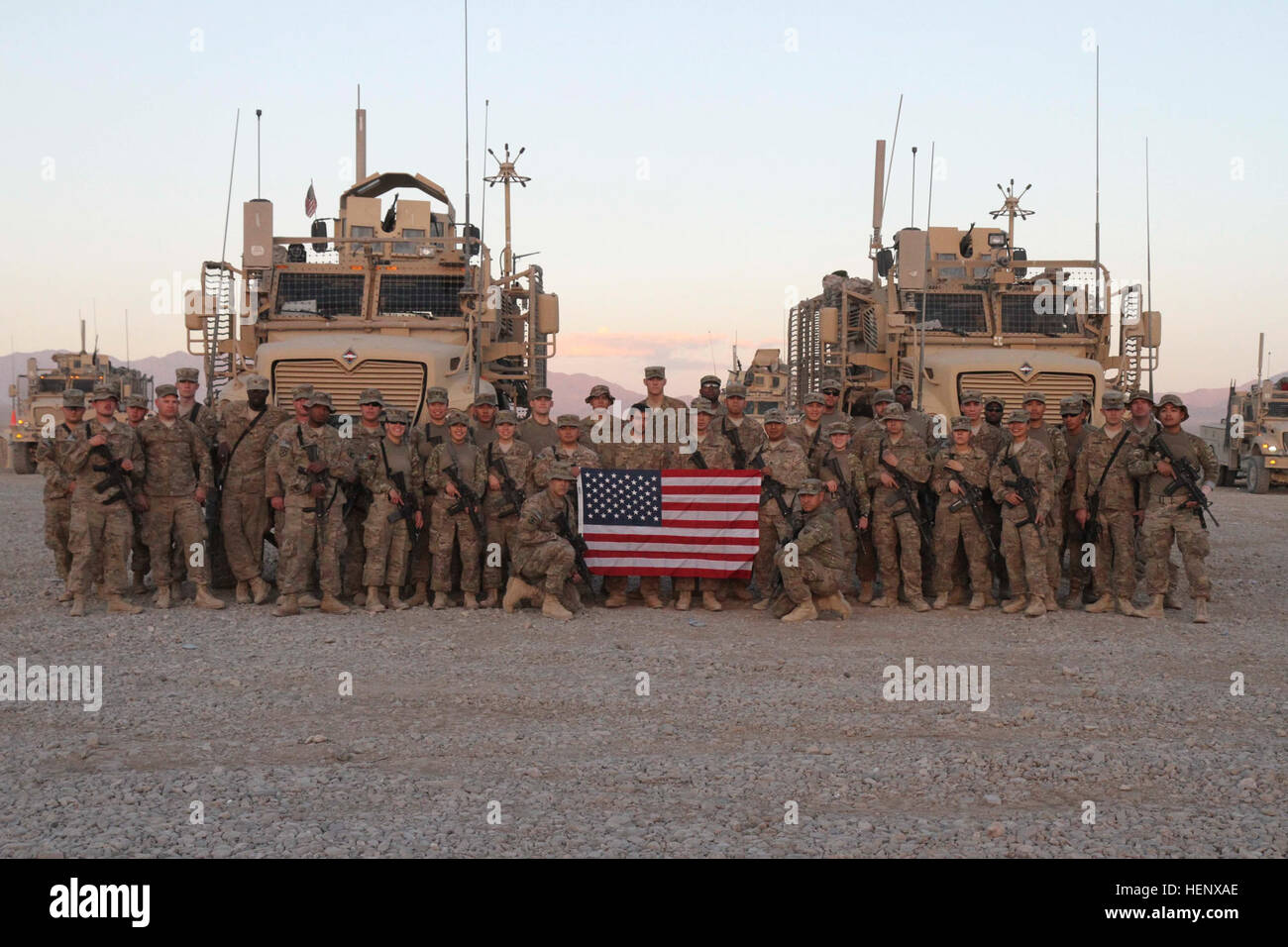 Soldiers from the 730th Transportation Company, 419th Combat ...