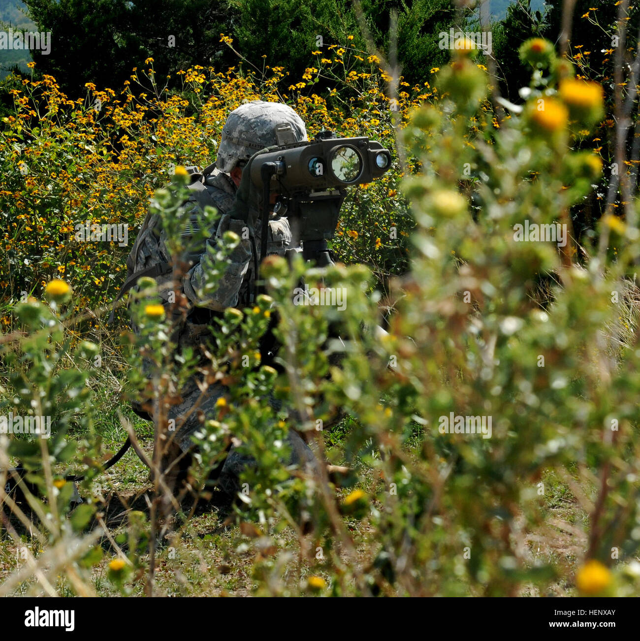An ped 1 lightweight laser designator rangefinder hi-res stock ...