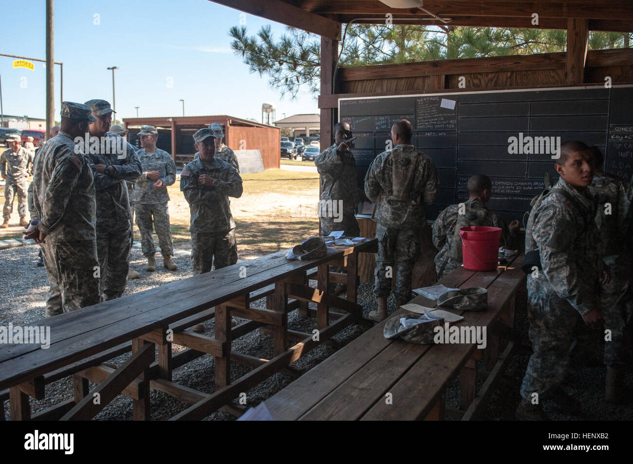 U.S. Army Chief of Staff Gen. Ray Odierno is briefed about the Army ...