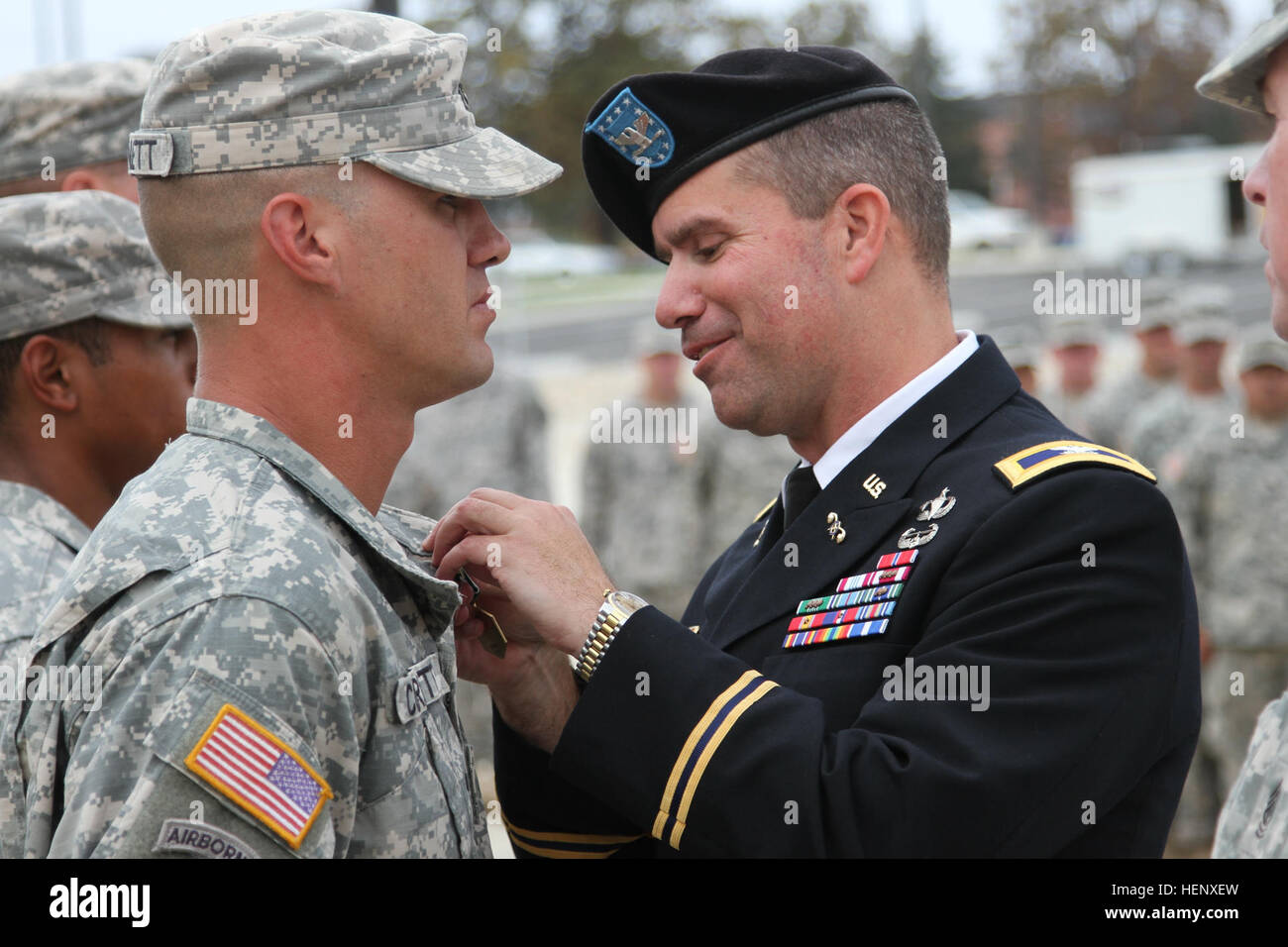 Col. Andy Munera, commander, 4th Maneuver Enhancement Brigade, 1st Inf ...