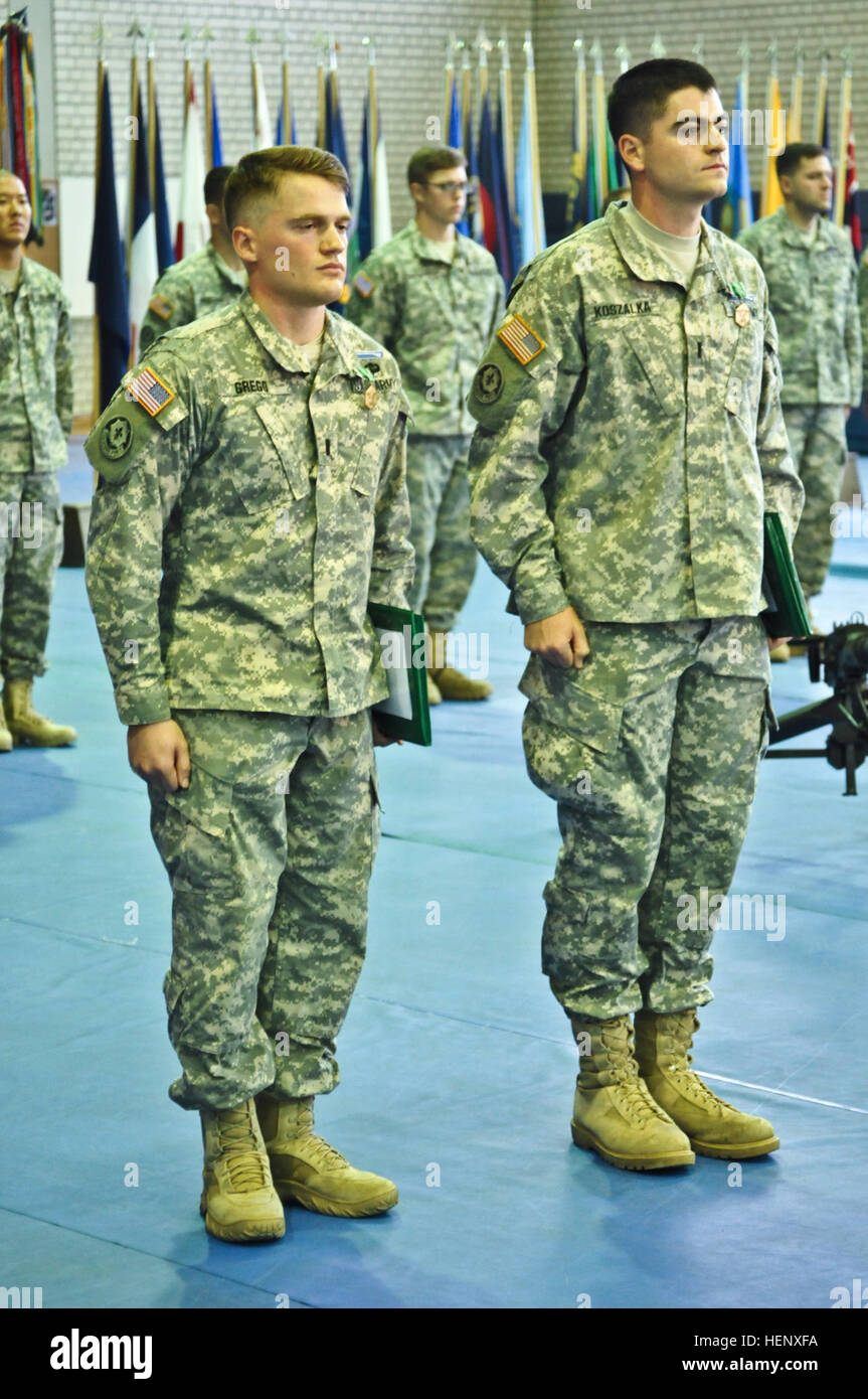 Troopers assigned to 2nd Cavalry Regiment finish out their final day of ...