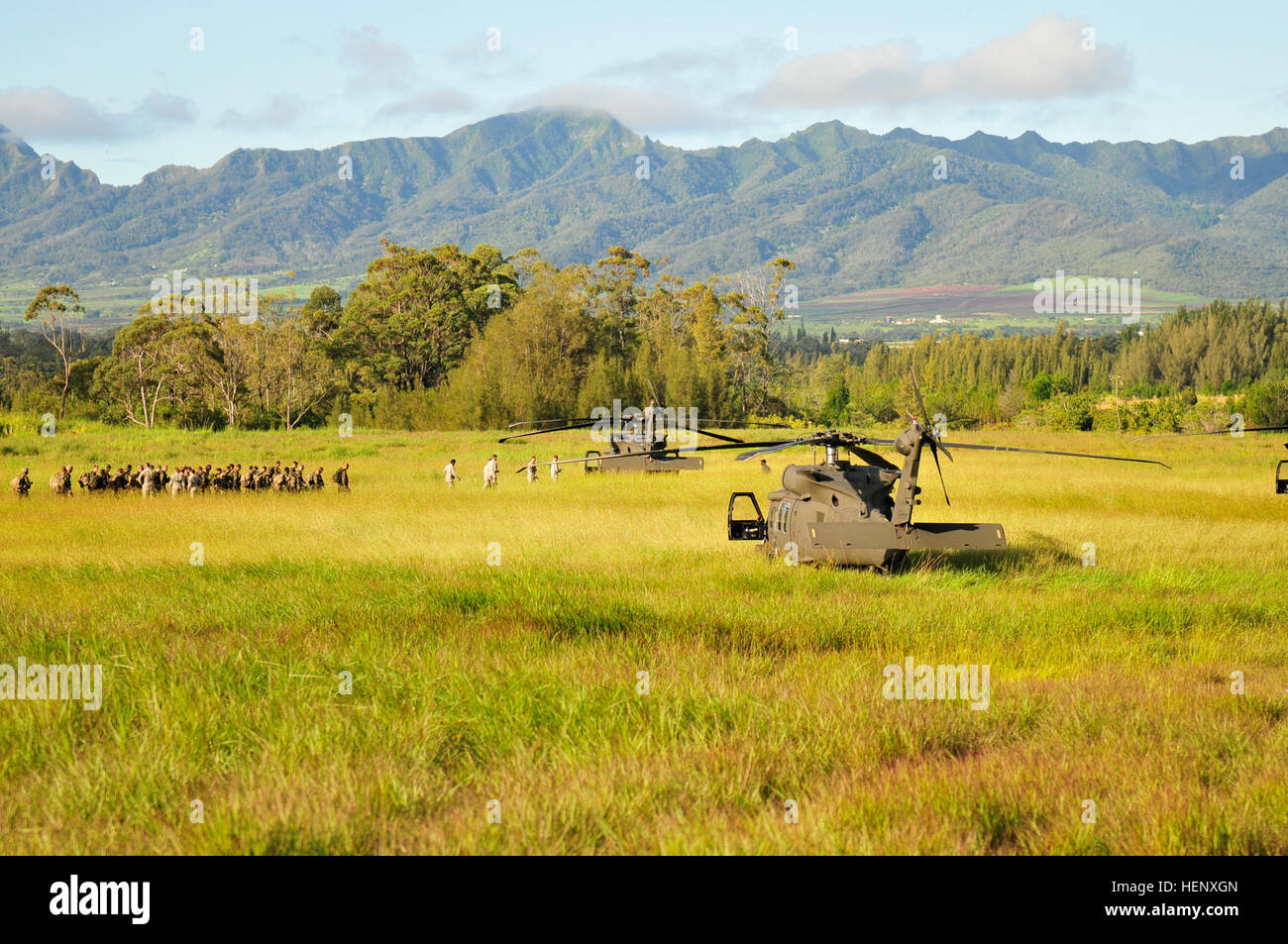 Aircrews assigned to Charlie Company, 2nd Battalion, 25th Aviation ...