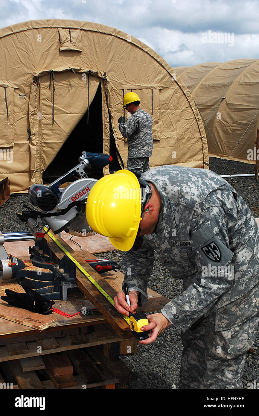 U.S. Army Pfc. Walker Prinz, an engineer with Joint Forces Command ...
