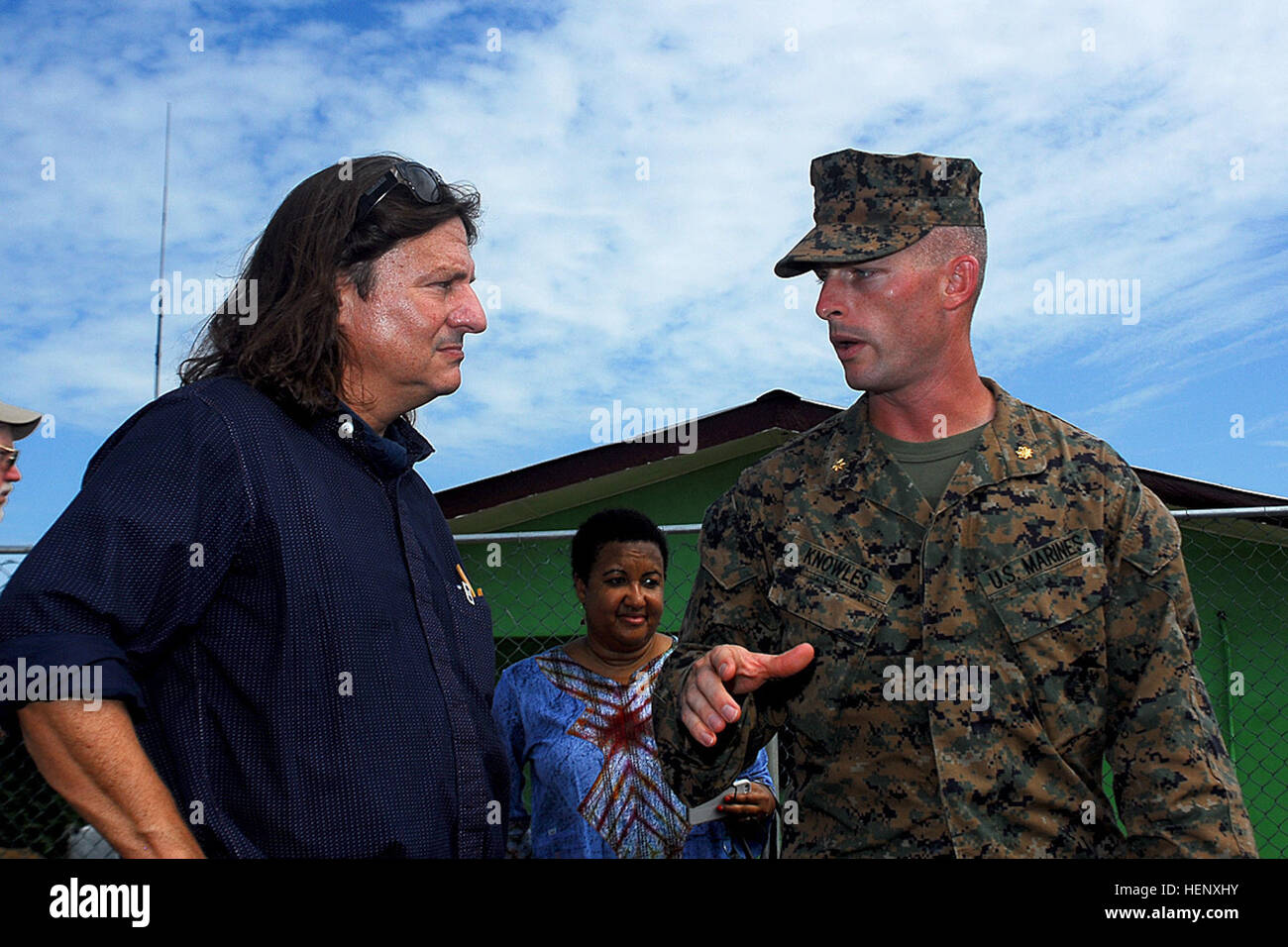 Richard Ragan, the director of operations for the United Nations ...
