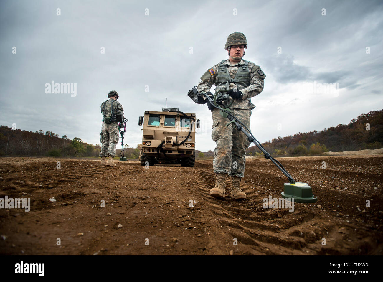 Hand held mine detectors hi-res stock photography and images - Alamy