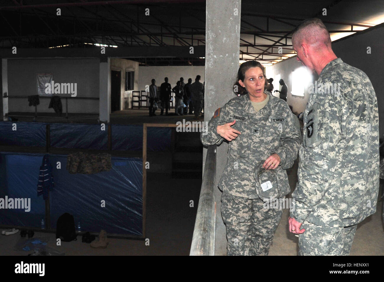Ebola treatment training team hi-res stock photography and images - Alamy