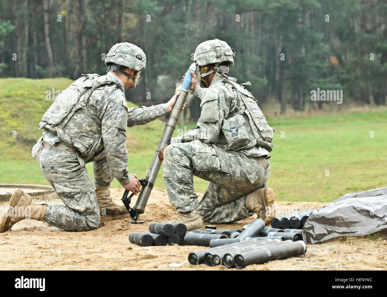 Dragoons assigned to 3rd Squadron, 2nd Cavalry Regiment conducted ...