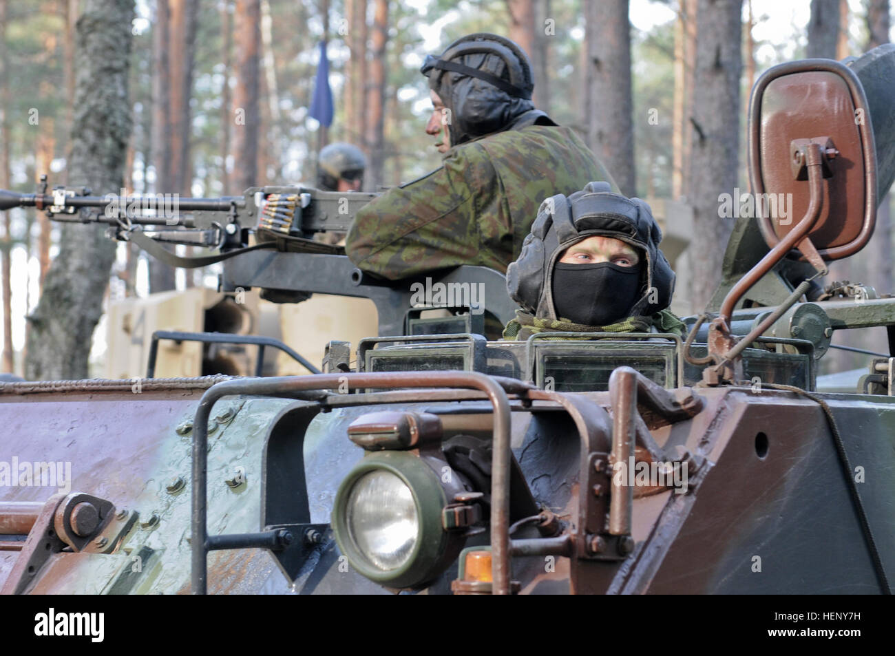 Lithuanian soldiers take part in Iron Sword 2014 in Pabrade, Lithuania ...