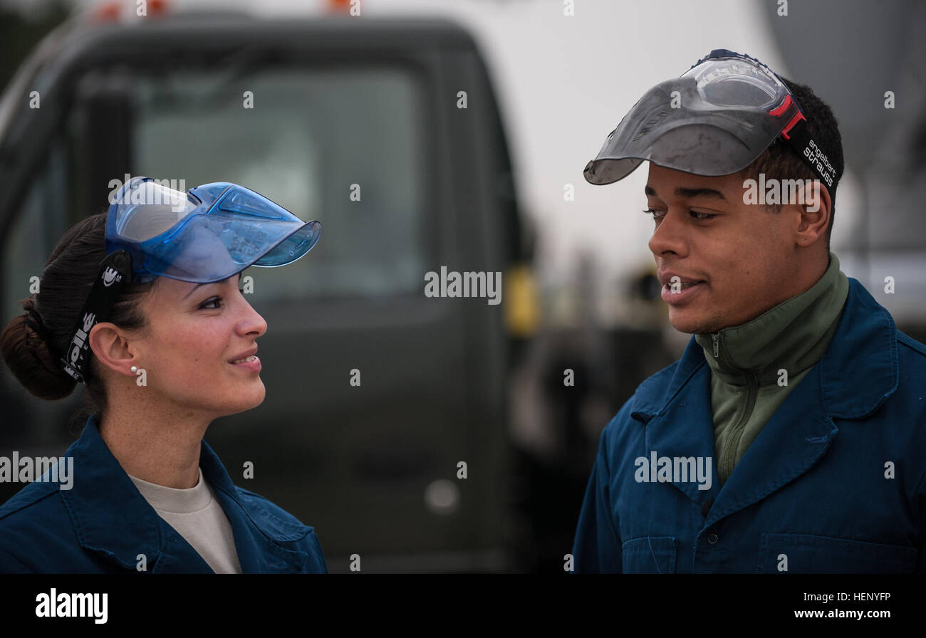United States Air Force Senior Airman Brandy Dirr of the American ...