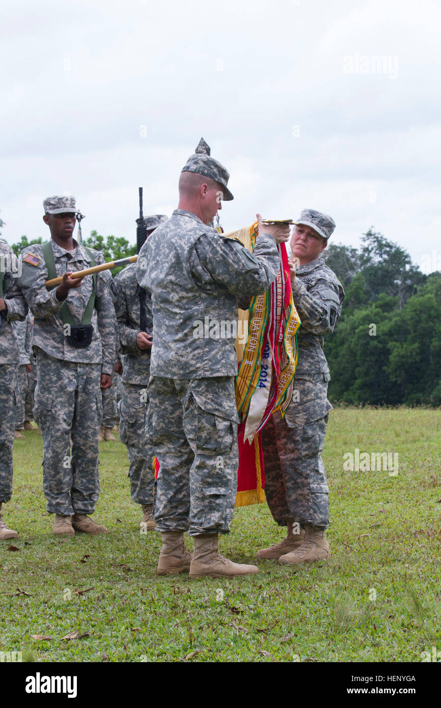 Col. Kimberly Daub, commander of the 101st Sustainment Brigade, Task ...