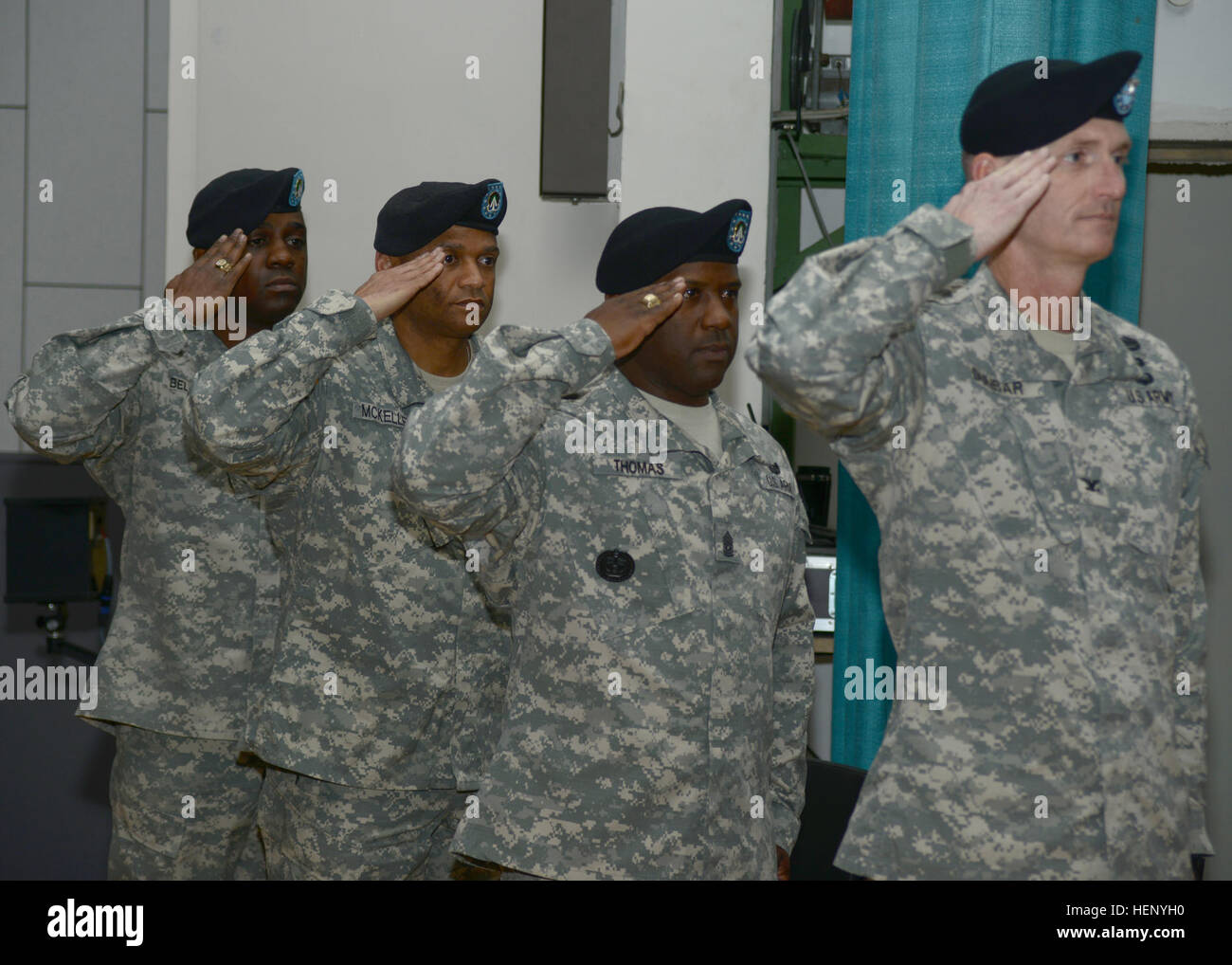 Col. Layton G. Dunbar Jr., commander, 598th Transportation Brigade ...