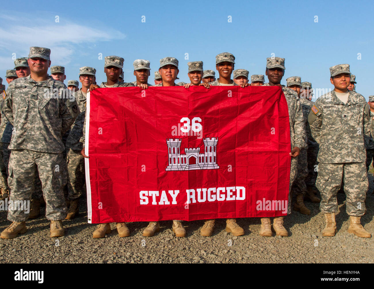 Sgt. Matthew Mungia (left) poses with fellow Soldiers of the 36th ...