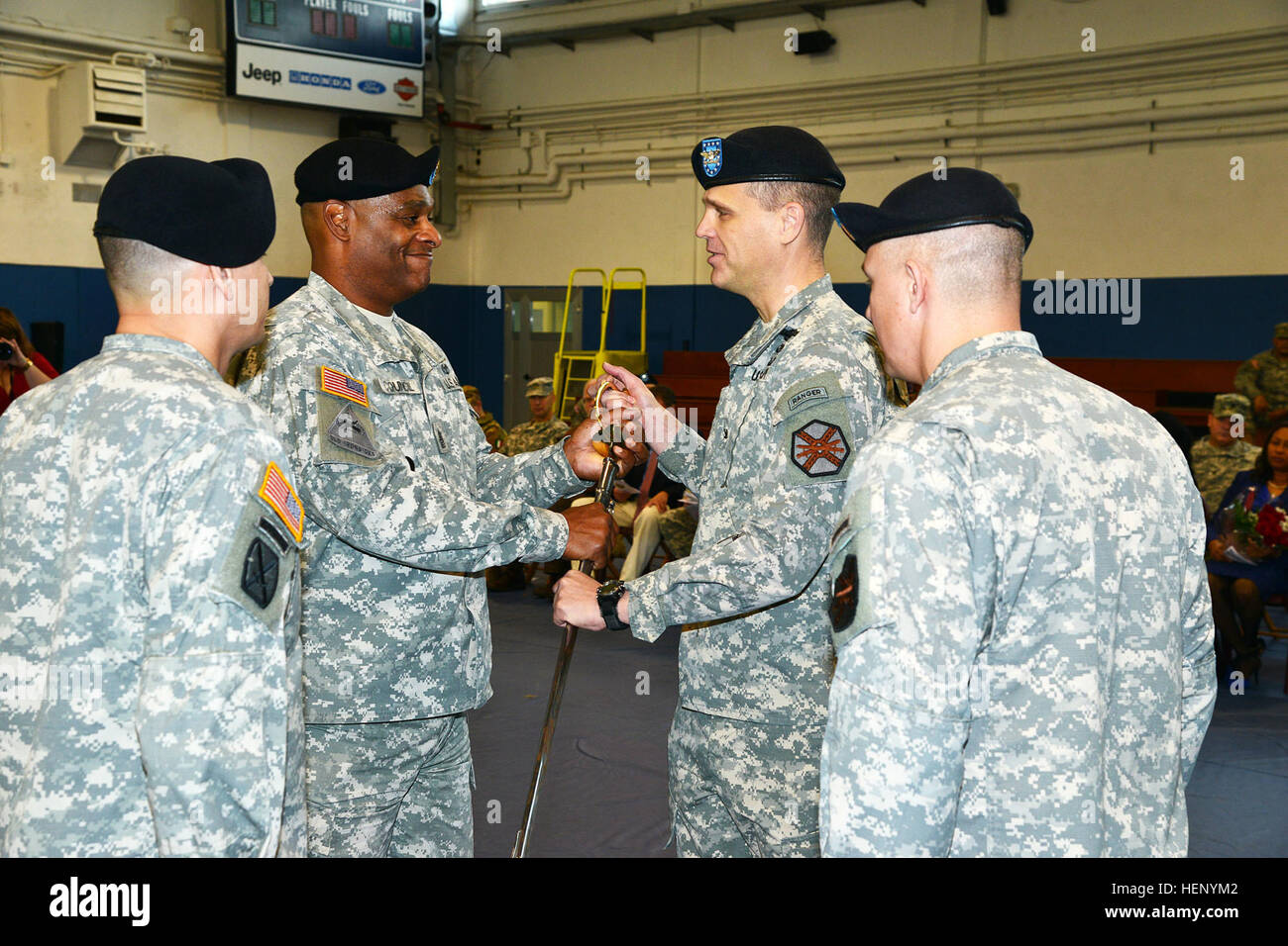 Col. Robert L. Menist Jr., Garrison Vicenza commander, received from ...