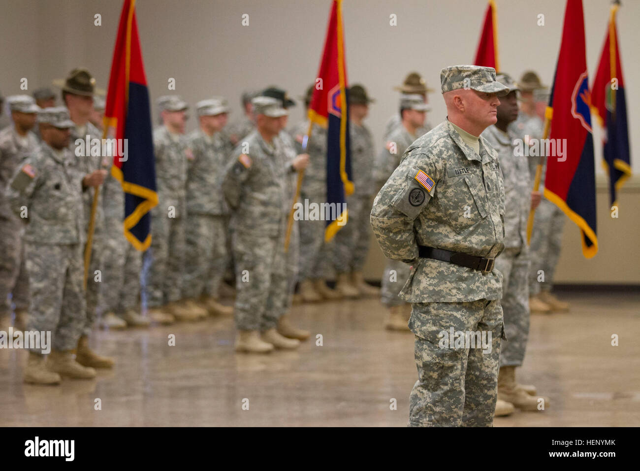 Sgt. Maj. Gary Little, 108th Training Command (IET) G 3/5/7 sergeant ...