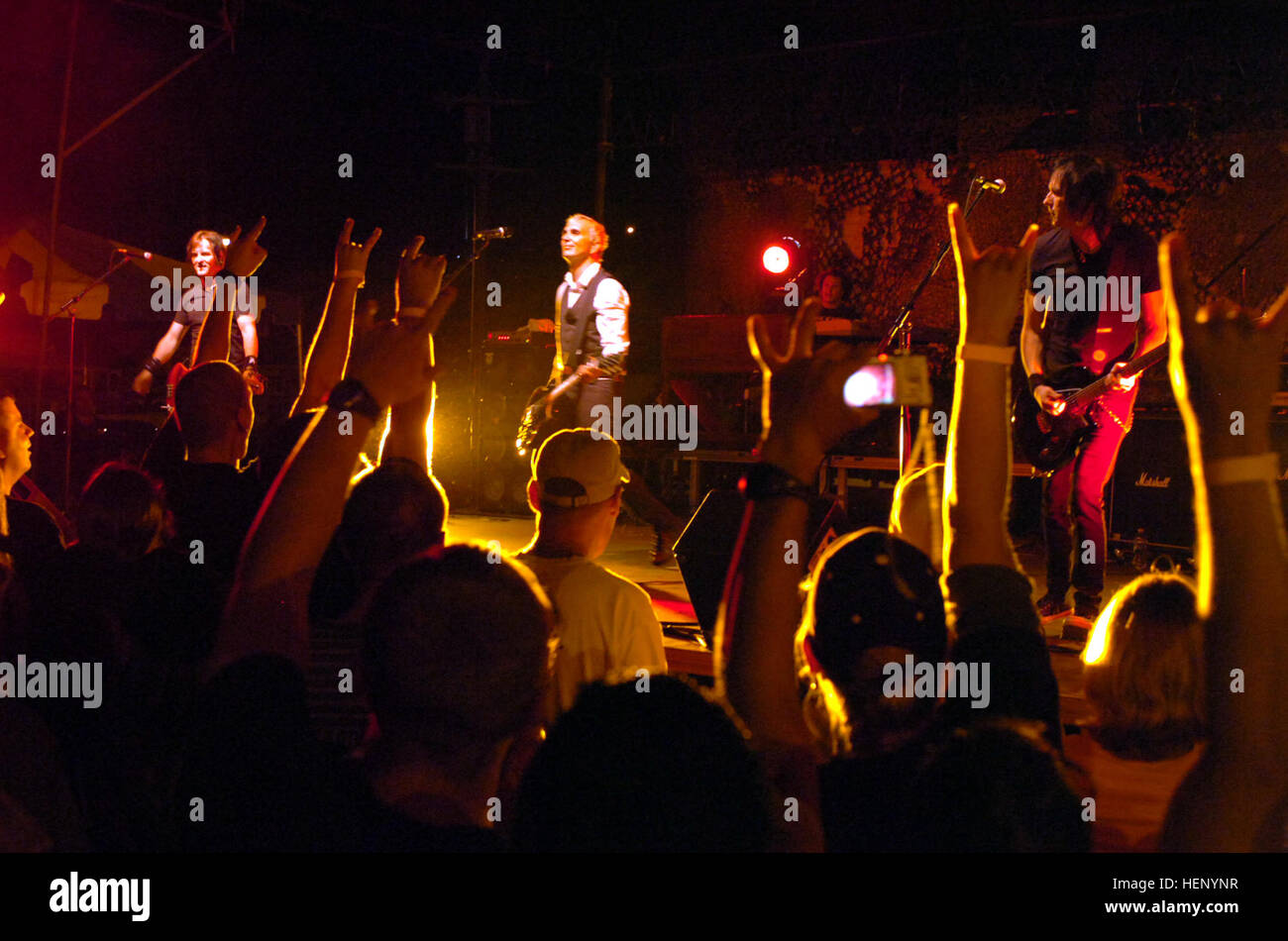 GUANTANAMO BAY, Cuba – Everclear rock hard while performing for the ...