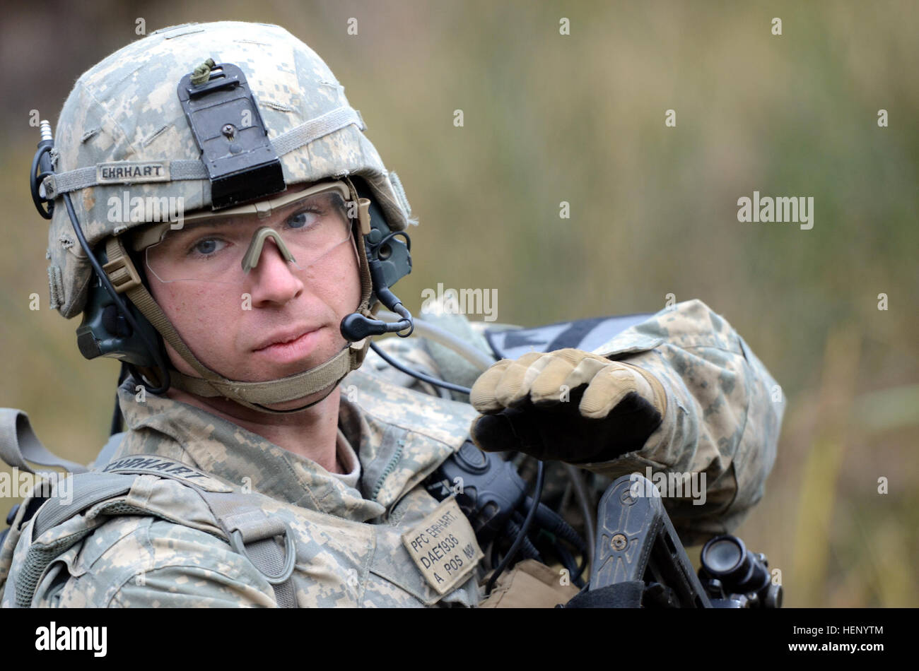 After his platoon has split into two groups for an attack on a ...