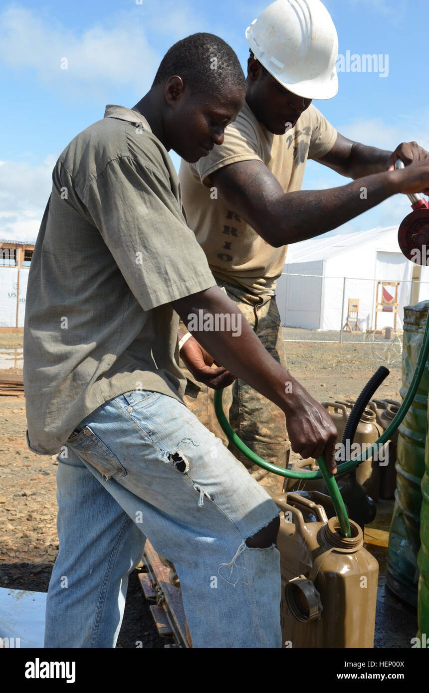 Sgt. Fitzroy Nugent Jr., right, of 902nd Engineer Battalion out of ...