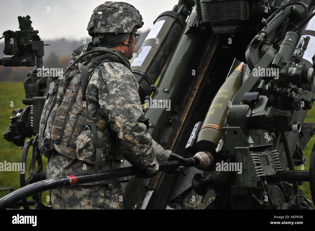 Dragoon Troopers assigned to Charlie Battery, Field Artillery Squadron ...
