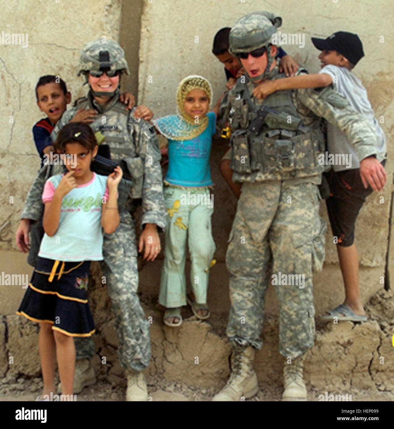 Pic4 BAGHDAD – Two Indiana National Guard Soldiers, Spc. Jon Menke and ...