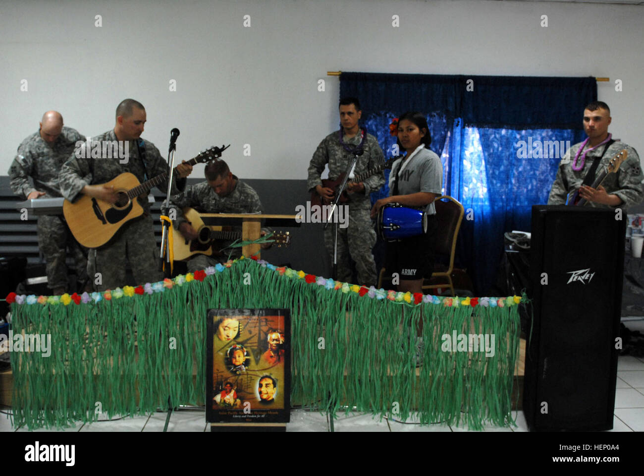 Members of the contemporary Christian band Dark Horse performs inside ...