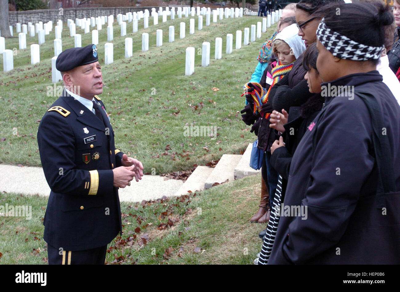 Army Reserve Maj. Gen. David W. Puster, commanding general, 84th ...