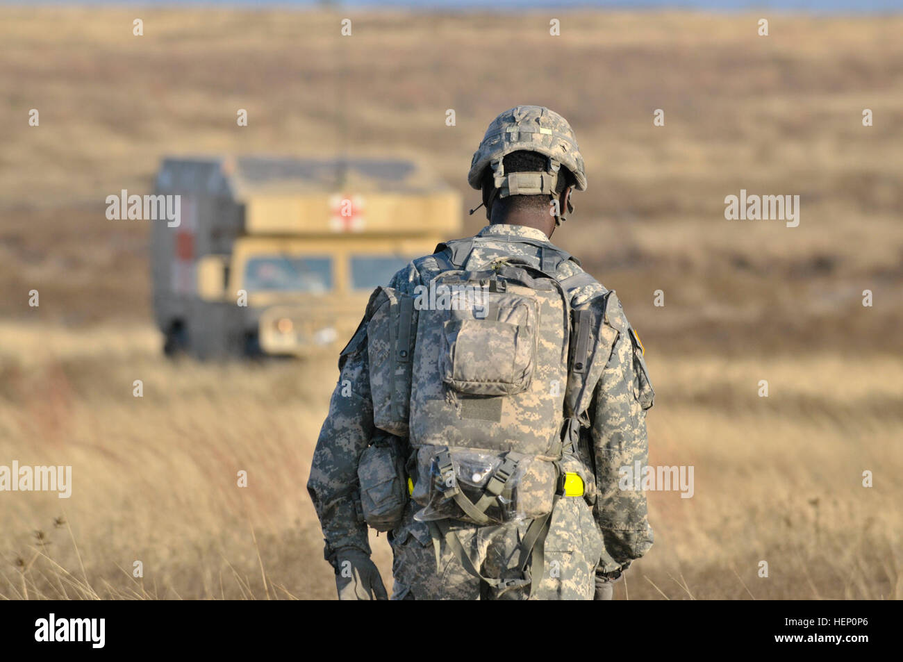 Cpl. Jahvah Thompson, a Columbus, Ga., native, and combat medic with ...