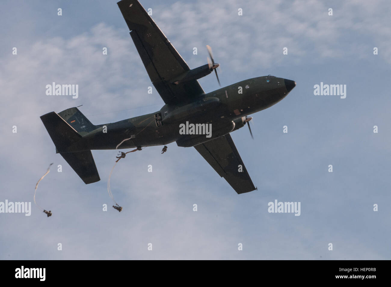 Paratroopers fill the sky at Sicily Drop Zone for the 17th Annual Randy ...