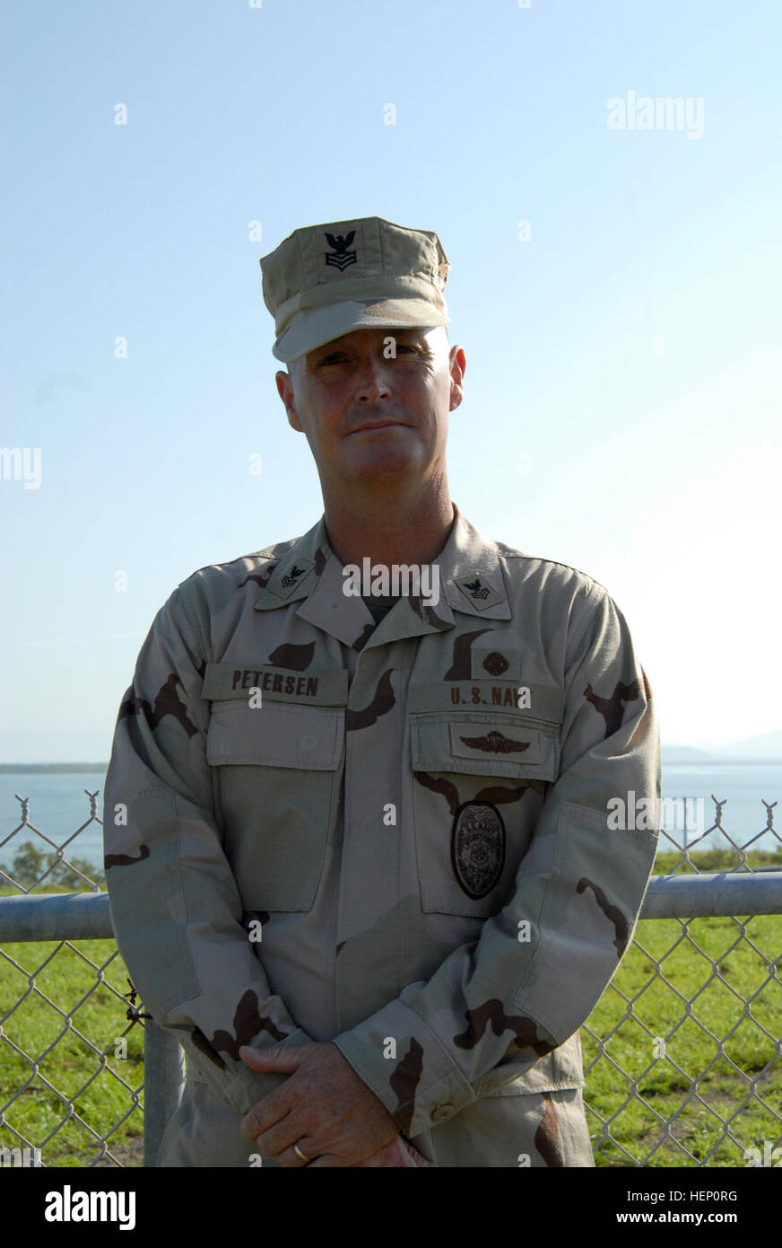 GUANTANAMO BAY, Cuba – Navy Petty Officer 1st Class Mickey Petersen ...