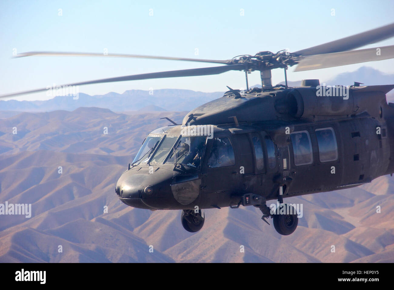 Uh 60 black hawk helicopter 82nd airborne division hi-res stock ...