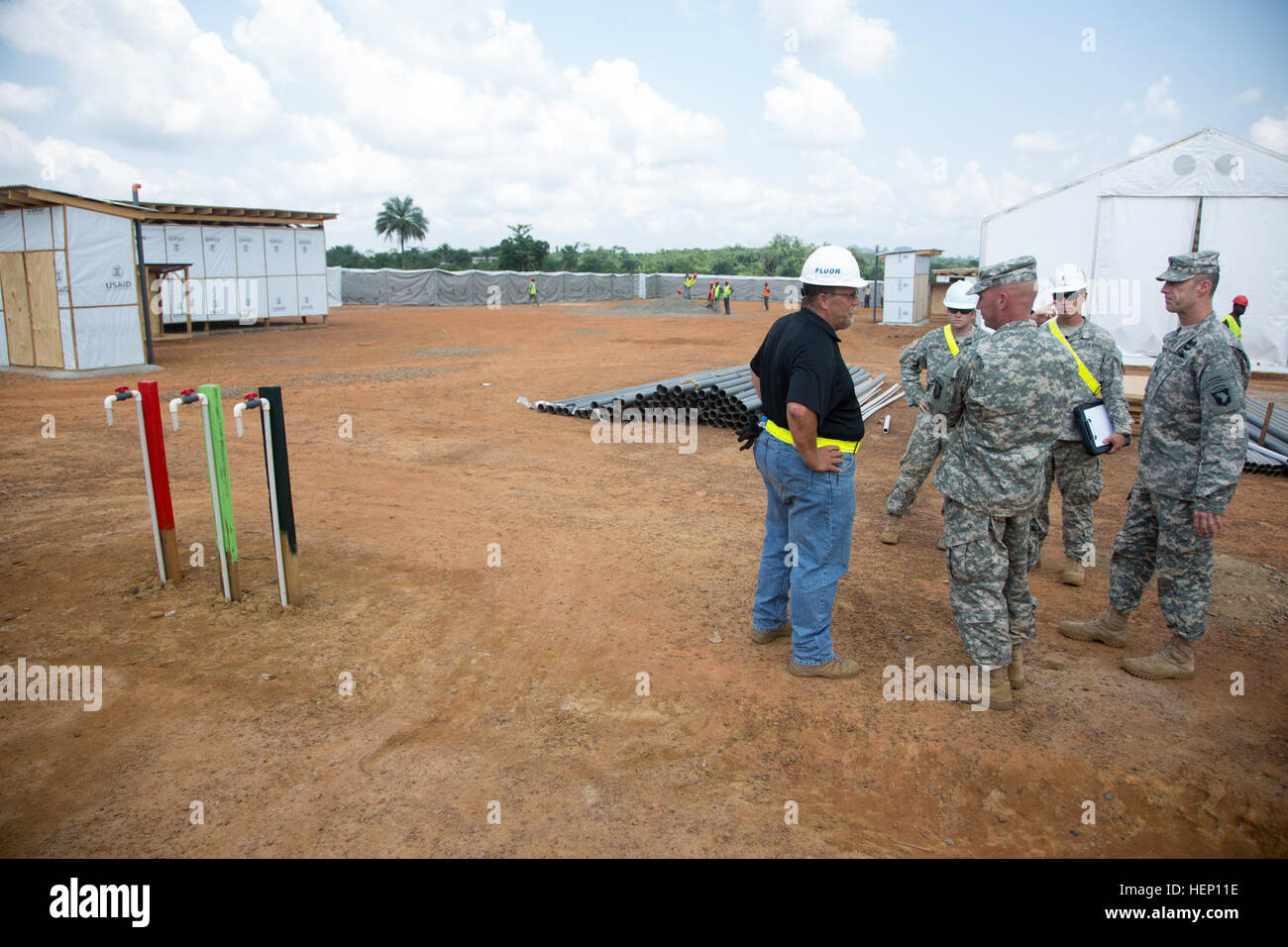 Members of Joint Forces Command – United Assistance and international ...