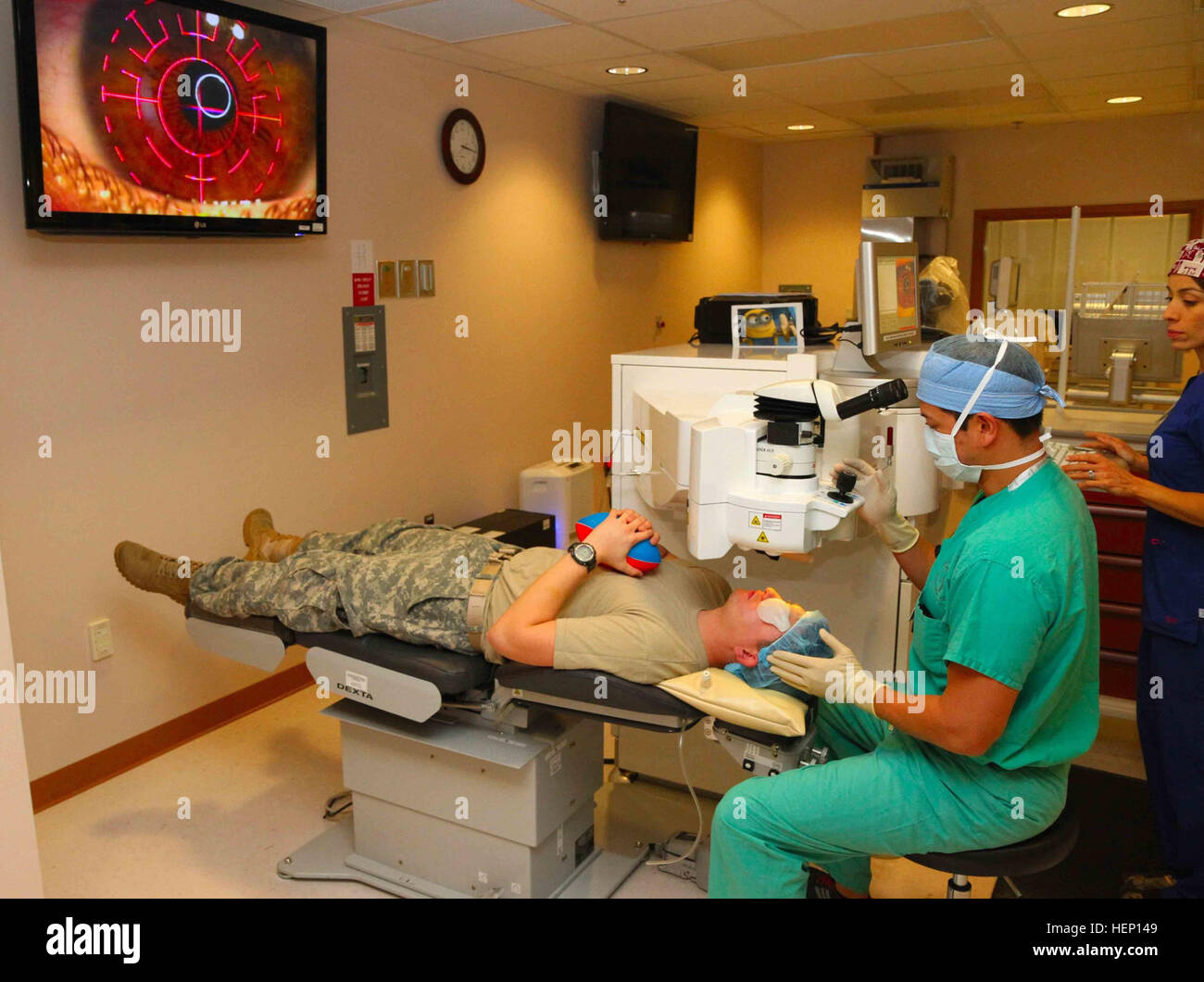 Maj. Tam Dang, (center), officer in charge of the William Beaumont Army ...