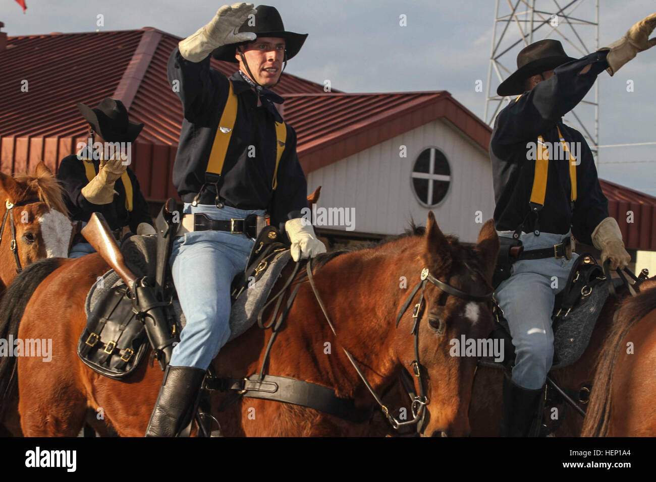 1st cavalry division horse cavalry detachment hi-res stock photography ...