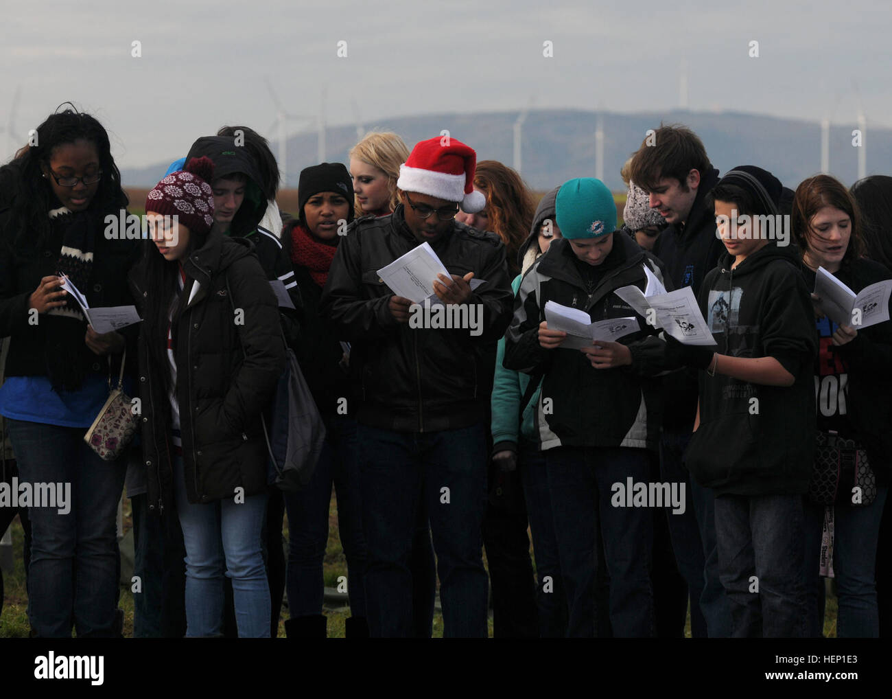 Students from Ramstein High School performed Christmas carols at the ...
