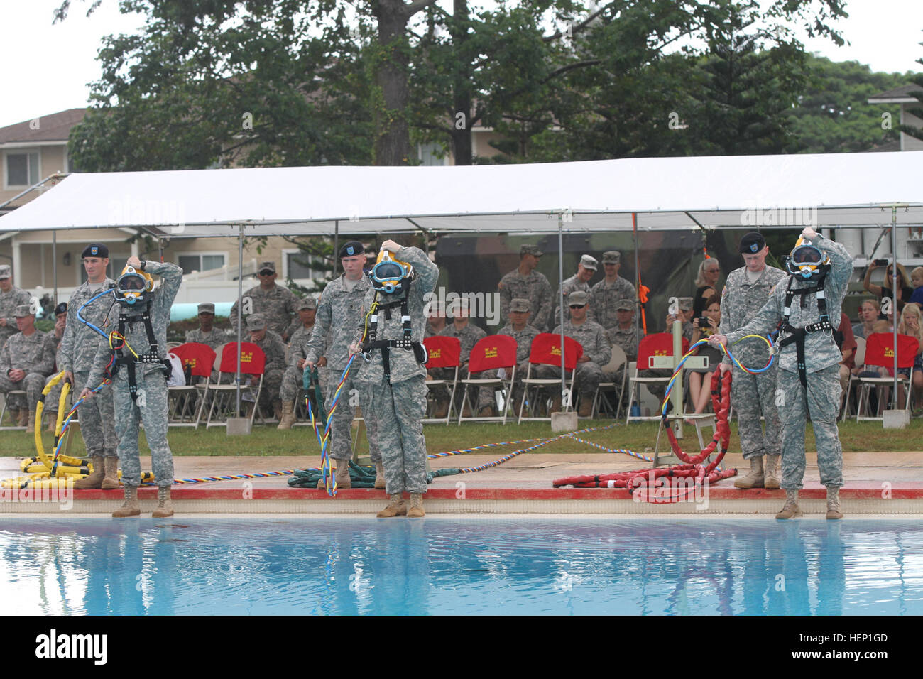 The Pacific Theater's only Army dive unit, the 7th Engineer Dive ...
