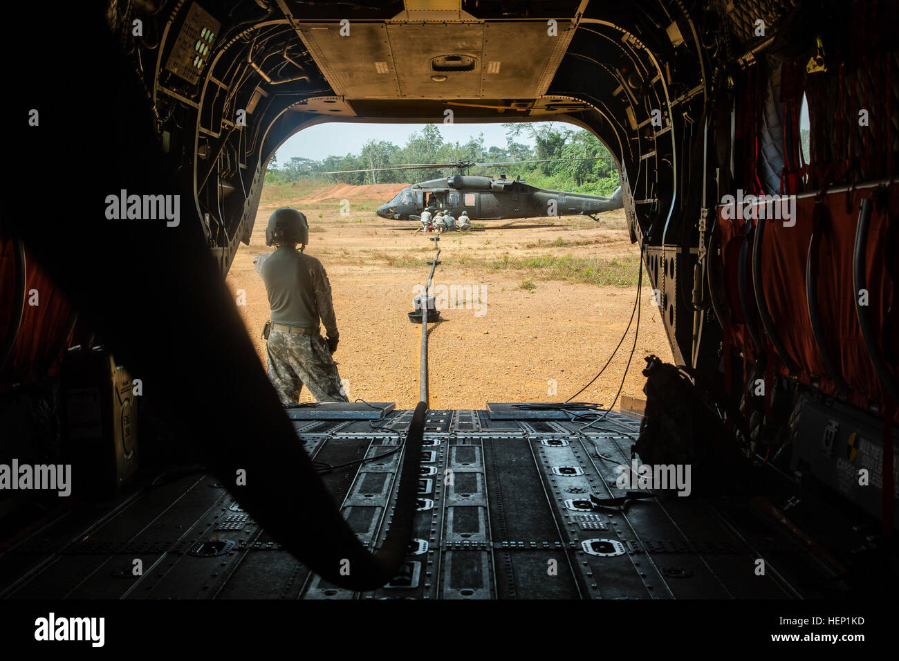 Soldiers assigned to Company B, 2nd Battalion, 501st Aviation Regiment ...