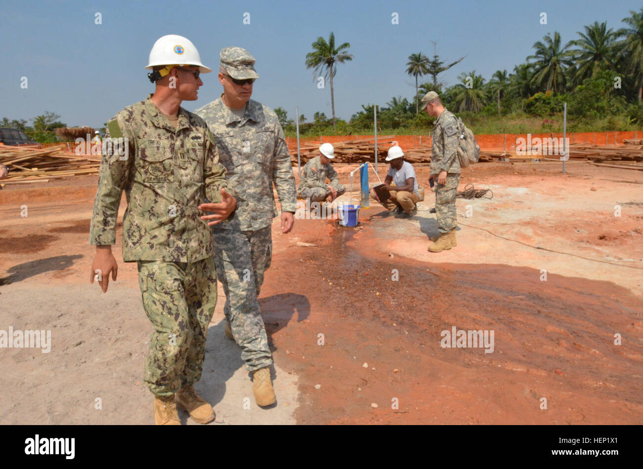 From left, Navy Lt. Vincent Trejo, a San Antonio native and a project ...