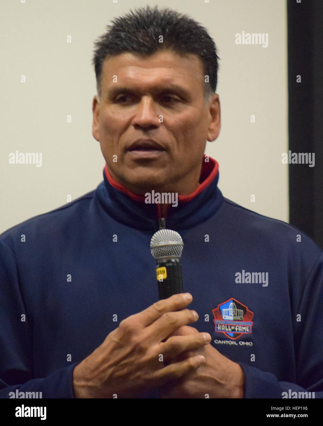 Pro Football Hall of Fame offensive tackle Anthony Munoz speaks to more ...