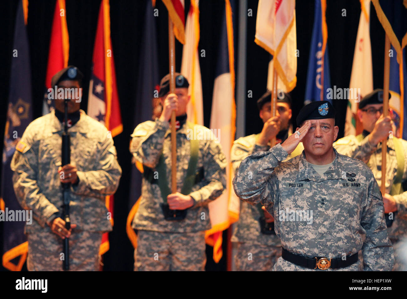 Maj. Gen. David W. Puster, commanding general, 84th Training Command ...