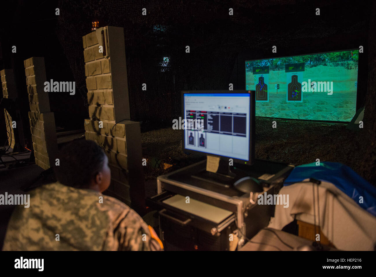 U.S. Army Sgt. Nicole Poindexter, with Armed Forces North Battalion, U ...