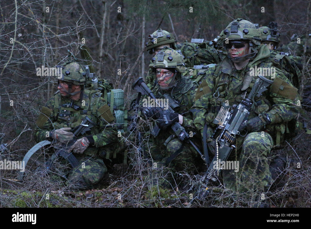 Canadian soldiers of 3rd Battalion, The Royal Canadian Regiment conduct ...