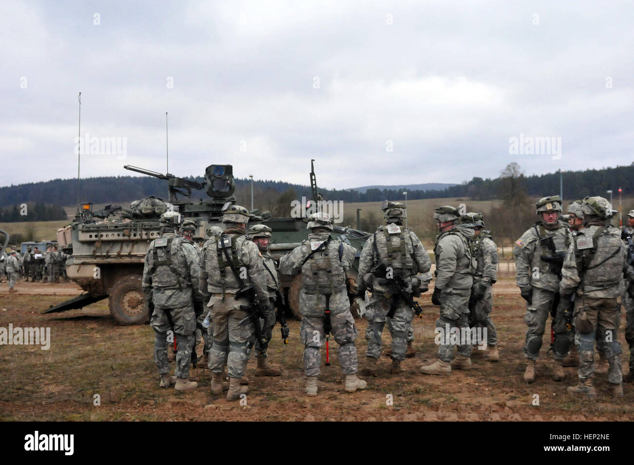 Dragoon Troopers assigned to Nemesis Troop, 4th Squadron, 2nd Cavalry ...
