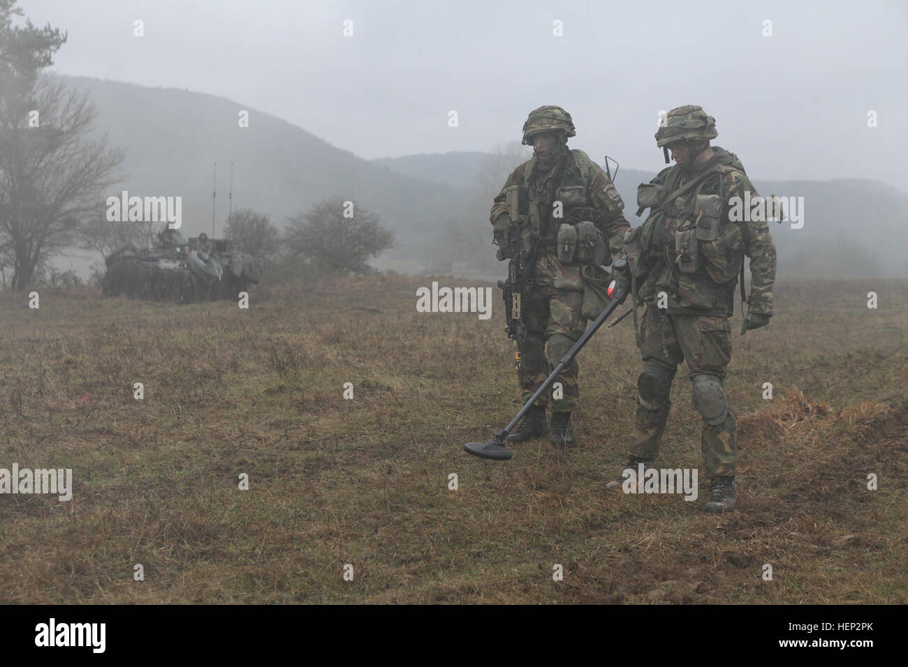 Dutch soldiers of Alpha Company, 42nd Infantry Battalion, 13th ...