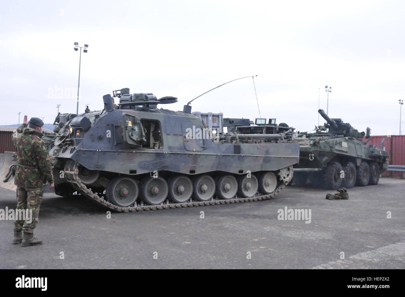 Troopers from 4th Squadron, 2nd Cavalry Regiment and Dutch Soldiers of ...
