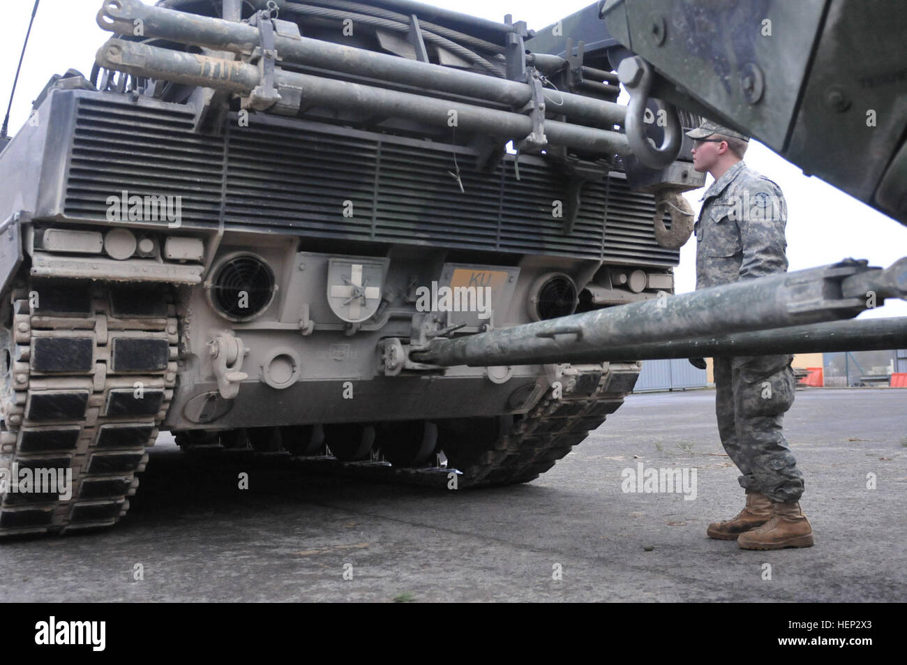 Troopers assigned to 4th Squadron, 2nd Cavalry Regiment and Dutch ...