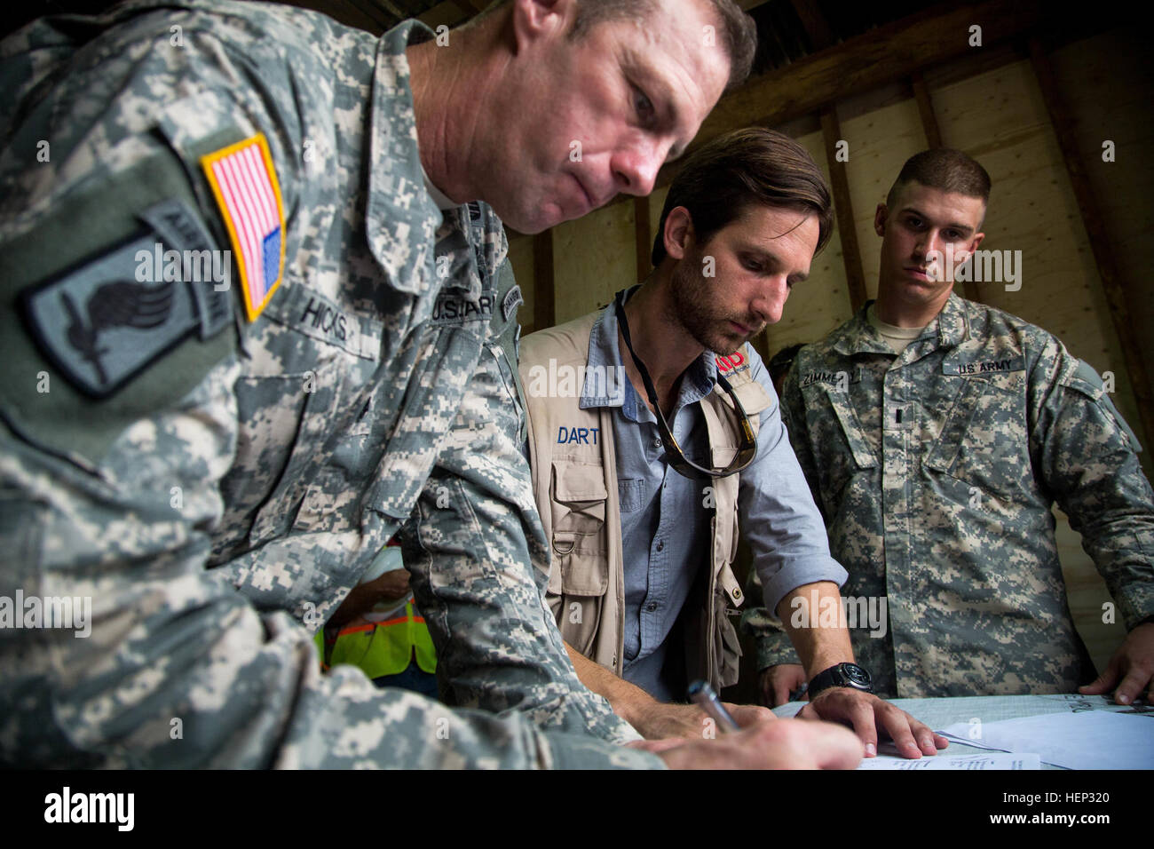 Members of the Joint Forces Command – United Assistance, U.S. Agency ...