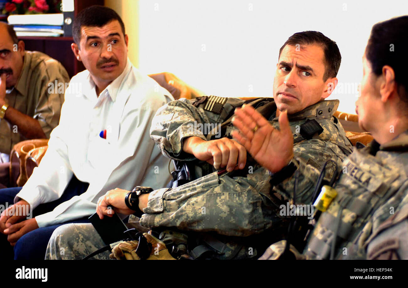 During a recent site-check of schools in Hawijah and Riyadh, Lt. Col ...