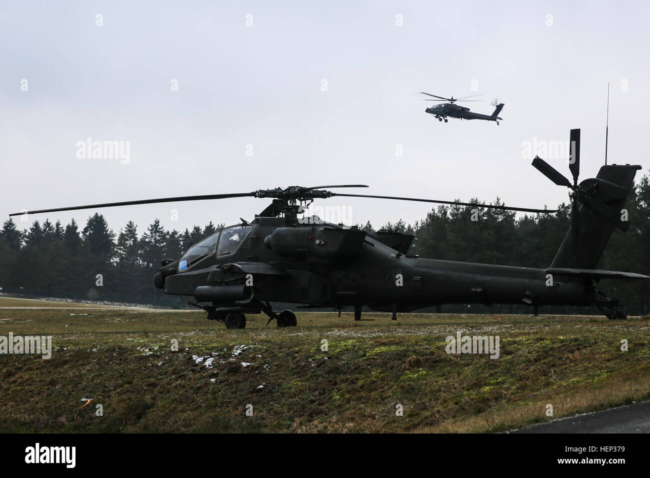 U.S. Soldiers of 2nd Battalion, 159th Aviation Regiment, 12th Combat ...