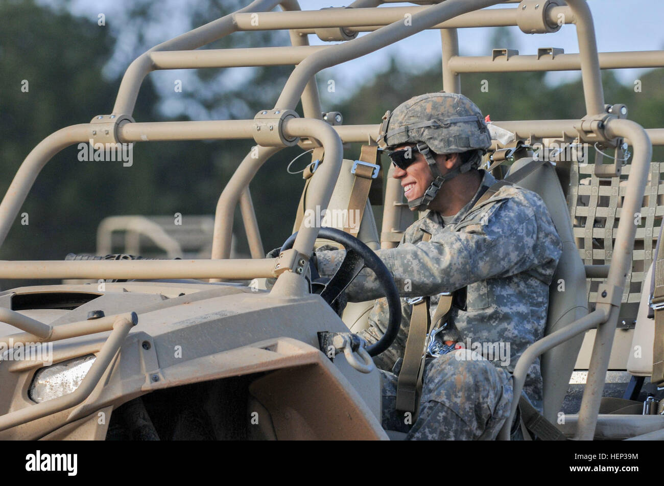 A paratrooper assigned to the 1st Battalion, 325th Airborne, 2nd ...