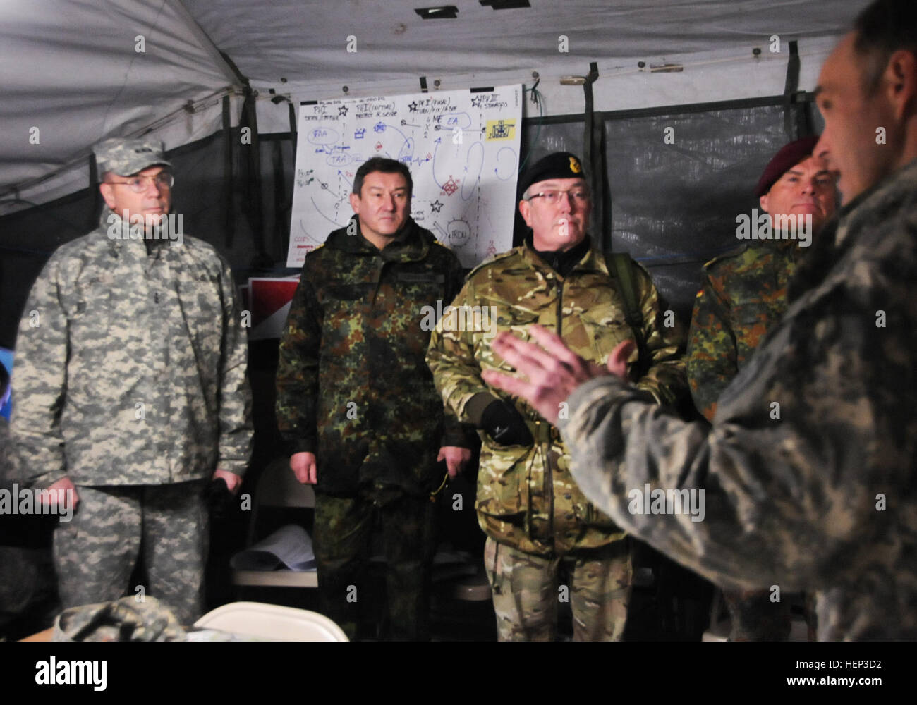 Lt. Gen. Frederick “Ben” Hodges, U.S. Army Europe commander, along with ...